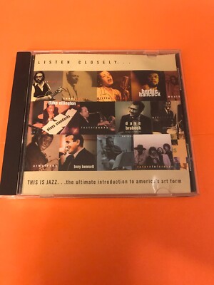 This Is Jazz Sample 1996 Columbia/Legacy CSK 7708 CD Promo Sampler Jazz ...