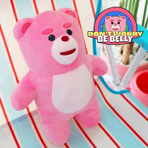BELLYGOM Pink Bear Official Plush Doll 30cm Stuffed Doll Soft Toy | eBay