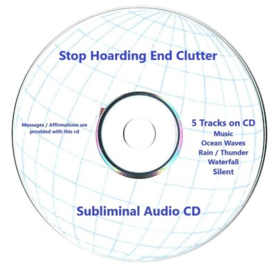 Stop Hoarding / End Clutter Subliminal 5 Tracks CD | eBay