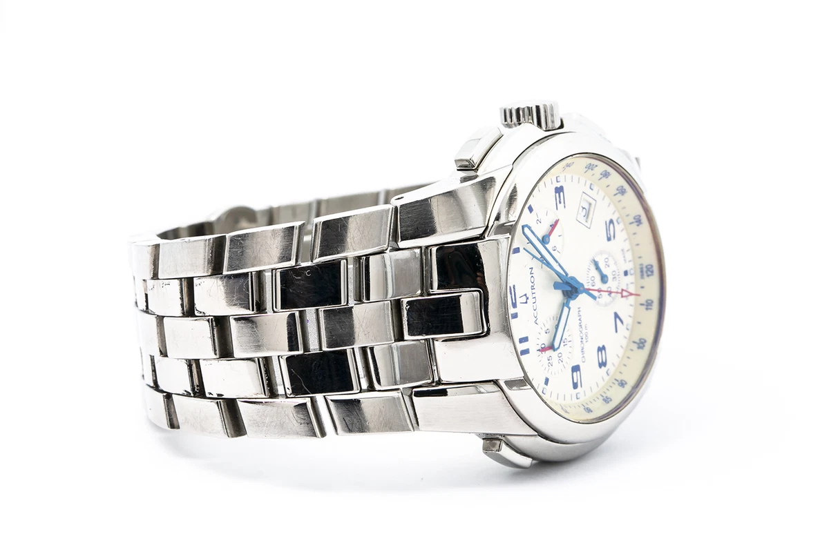 Nib Bulova Accutron Eagle Pilot Watch Buzz Aldrin Ebay