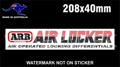 ARB AIR LOCKER STICKER 4X4 | eBay Australia