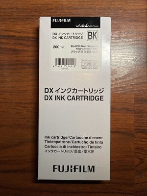 Fujifilm DX100 Black Ink Cartridge 200ml Vividia 16393019 2020-2022 | eBay