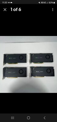 Lot of 4 NVIDIA Quadro 4000 2GB GDDR5 Graphics Card High Profile | eBay