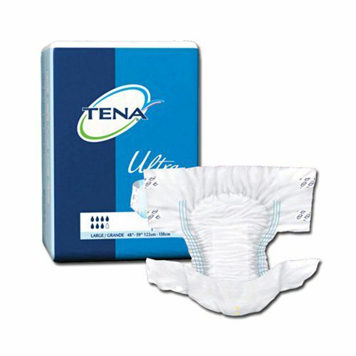 TENA Ultra Brief LARGE Tab Closure Adult Disposable (160 Count) 2 Cases ...