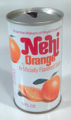 Vintage Orange Nehi Soda Pop Can 12oz Straight Steel Royal Crown ...
