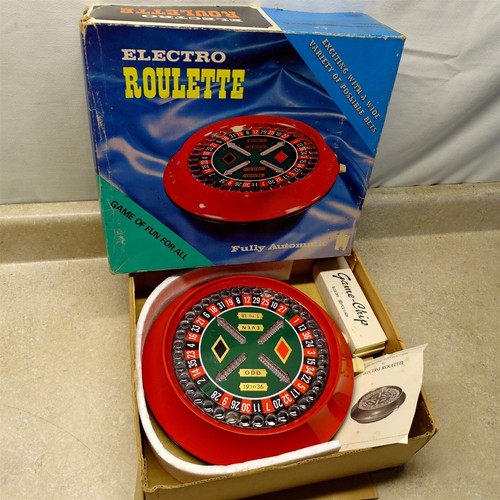 Vintage Electro Roulette Game In Box, Battery Op, Japan WACO, Complete ...