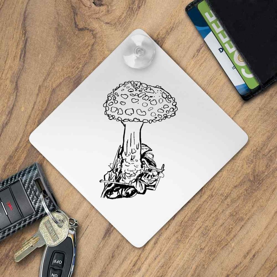'Toadstool' Suction Cup Car Window Sign (CG00034329) | eBay