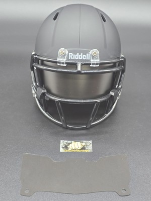 Custom Silver Blaze Mini Helmet Visor (Thin Flexi Style) **See ...