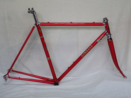 Cinelli Super Corsa Road Bike Frame Engraved No 7-311 Size 540mm | eBay
