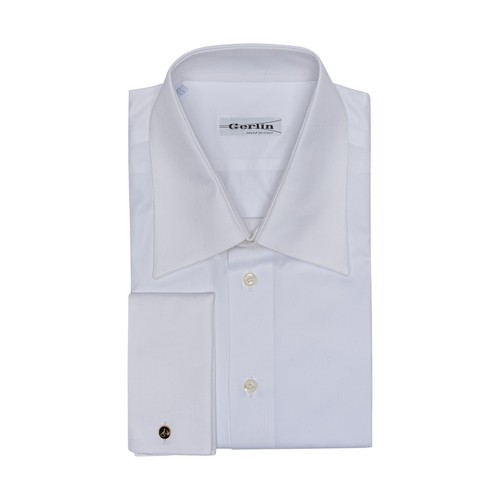 LUXURY GERLIN Shirt White ALUMO Cotton 2O BIJAN | eBay