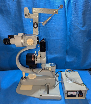 Carl Zeiss f-125 Slit-Lamp with Haag-Streit 870 Tonometer and Power ...