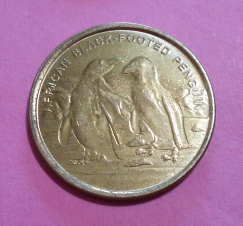 Florida Aquarium collectors token Tampa FL USA coin African Penguin ...