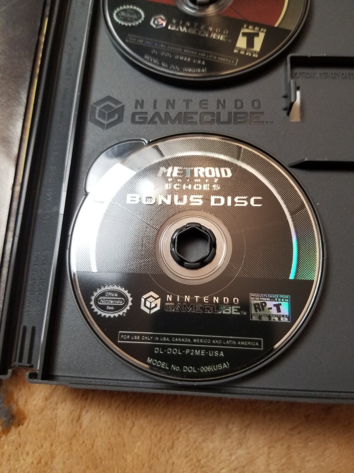 Metroid Prime + Metroid Prime: Echoes Bonus Disc Nintendo GameCube CIB ...