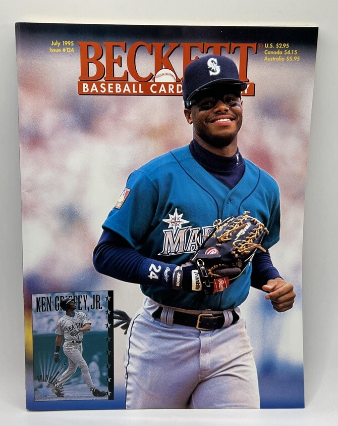 Beckett Baseball Magazine July 1995 # 124 Ken Griffey Jr BT | eBay