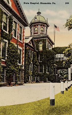 Medical: State Hospital for Miners, Shamokin, PA. Linen. | eBay