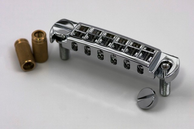 TonePros Avt2p Wraparound Bridge/tailpiece With Locking Studs for PRS ...