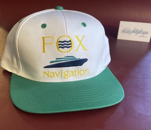 Vtg Norwich Navigators Minor League Baseball Snapback Hat Promo Fox ...