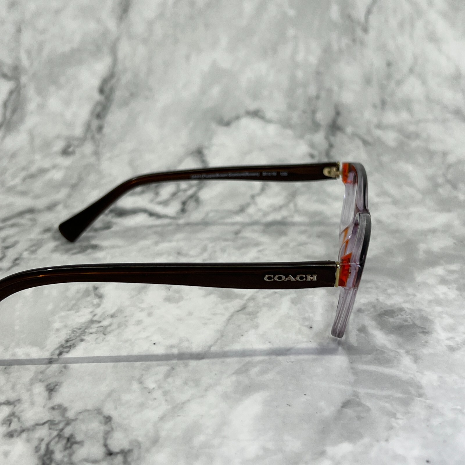 Coach HC6089 5484 (Red Sand gradient) Eyeglasses Wome… - Gem