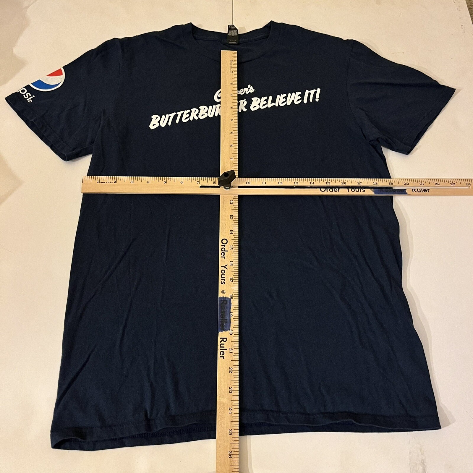 Culver’s Butter burger Employee Uniform Blue T shirt … - Gem