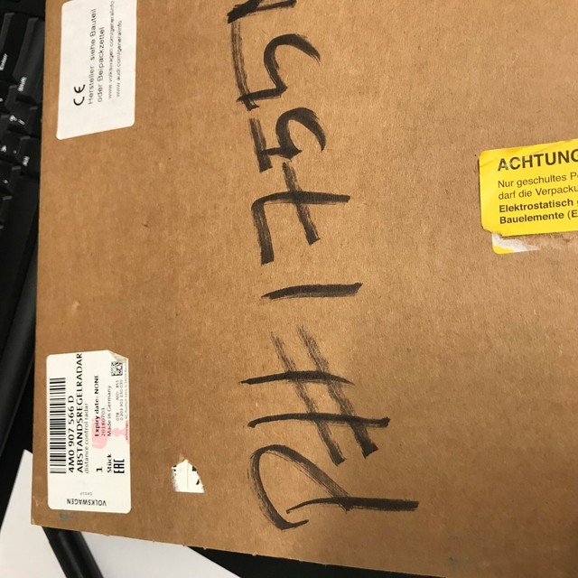 Right Master Blind Spot Module Q7 Audi 2017 Chassis ECM 901053 ID ...