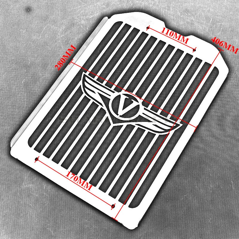 2002-2008 Kawasaki Vulcan VN1500 VN1600 Mean Streak Radiator Grille ...