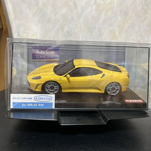 Kyosho Mini-Z Ferrari F430 Yellow 1/27 Scale Rare Model Car New | eBay