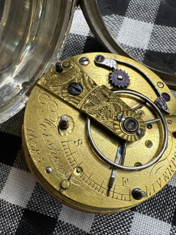 Fusee Liverpool Vintage Pocket Watch For Repair #504 | eBay