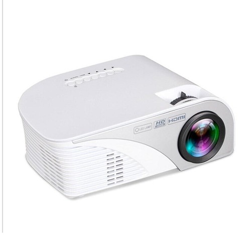 Portable Mini Led Projector With Remote 1200 Lumens Black Parallel ...