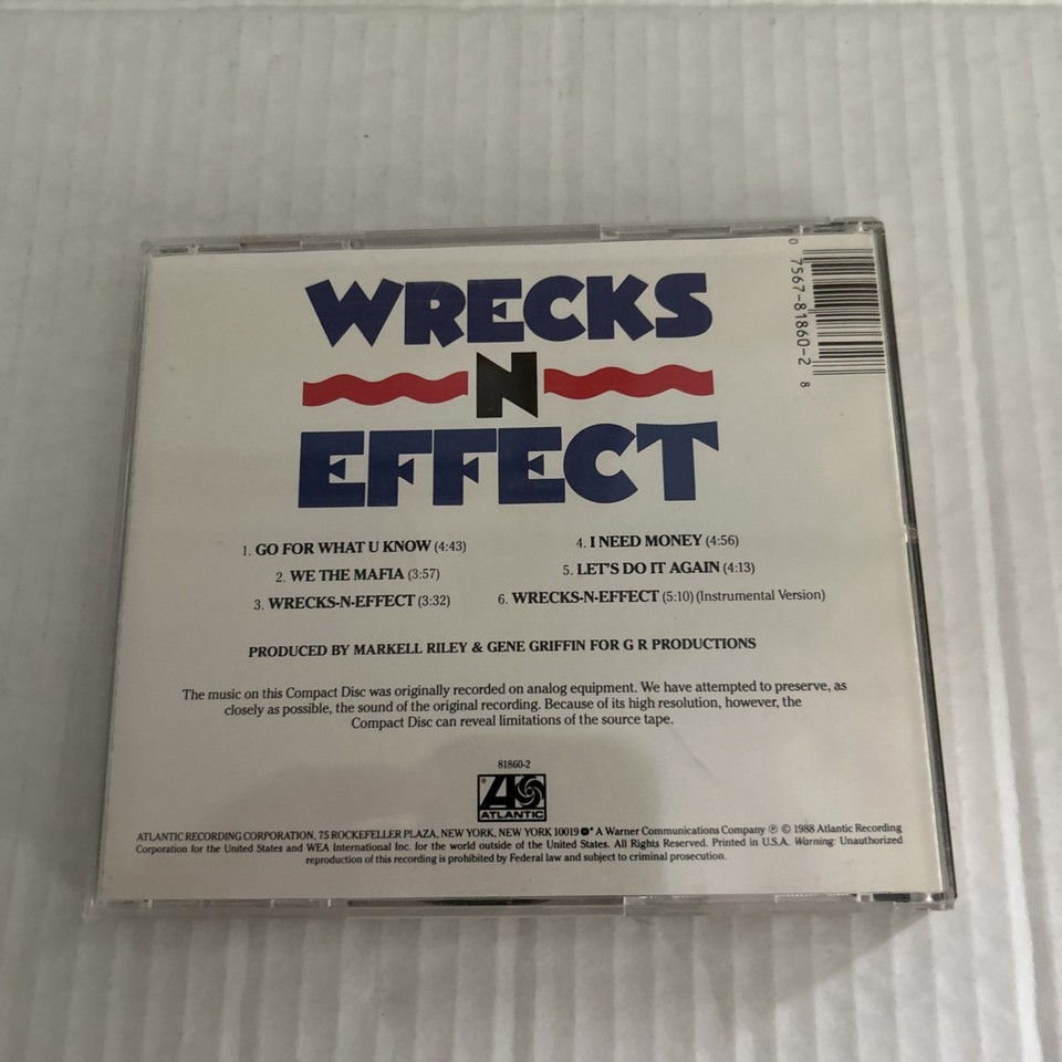 RARE Wrecks-N-Effect by Wrecks-N-Effect (CD, 1988) Atlantic Records ...