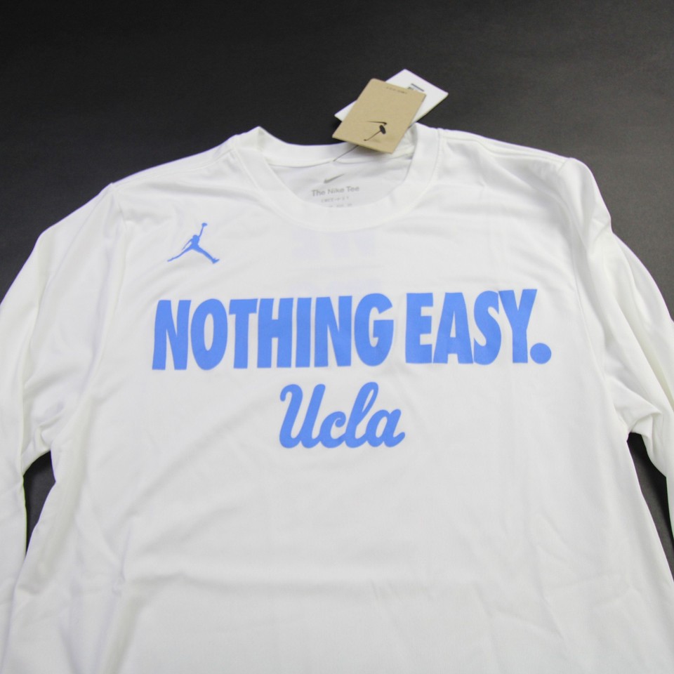 UCLA Bruins Air Jordan Long Sleeve Shirt Men's White New | eBay
