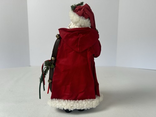 Clothique “Possible Dreams” Santa Figurine Vintage W/Staff & World Map ...