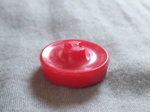 Vintage Similar To Colt Red Plastic Button. | eBay