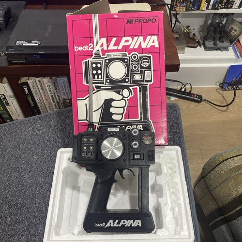 JR PROPO Beat 2 ALPINA - 2 Channel RC Car Transmitter 27mhz | eBay