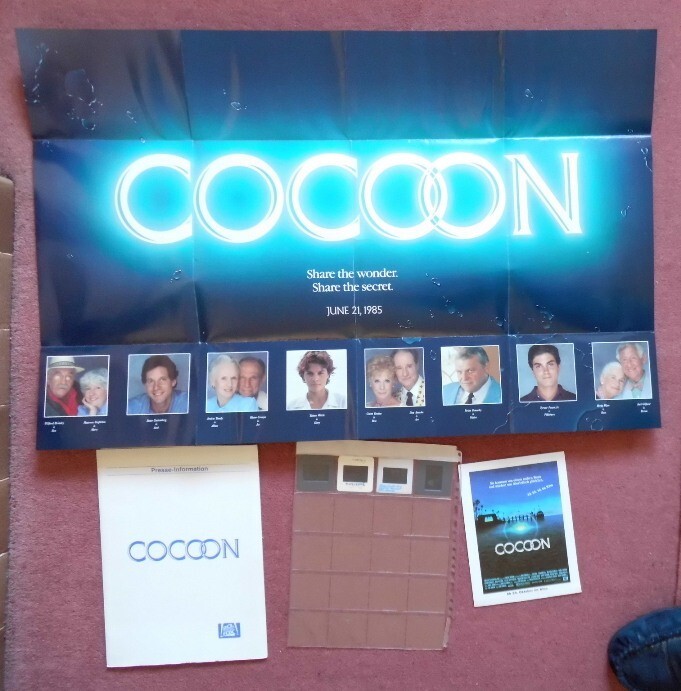 COCOON (1985) German lobby cards, poster, slides & more | eBay