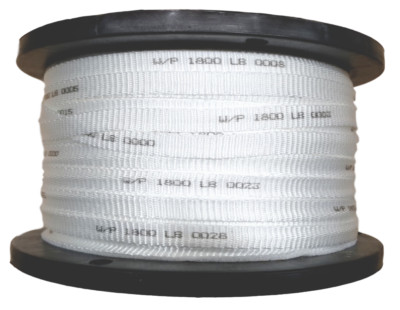 5/8" x 1000' Electrical Pull Tape 1800 lb. Tensile | Flat Rope, Pull ...
