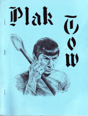 Star Trek Fanzines "Plak Tow 1" GEN VINTAGE (D) | eBay