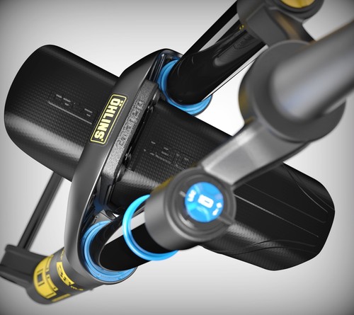 BOQS Mudguard For Ohlins RXF38 DH38 RXF36 Evo M.2 27.5” 29” MTB ...