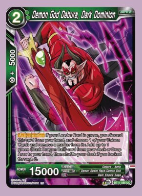 NM-Mint DBS:M Demon God Dabura, Dark Dominion - BT11-085 - UC - 2nd ...