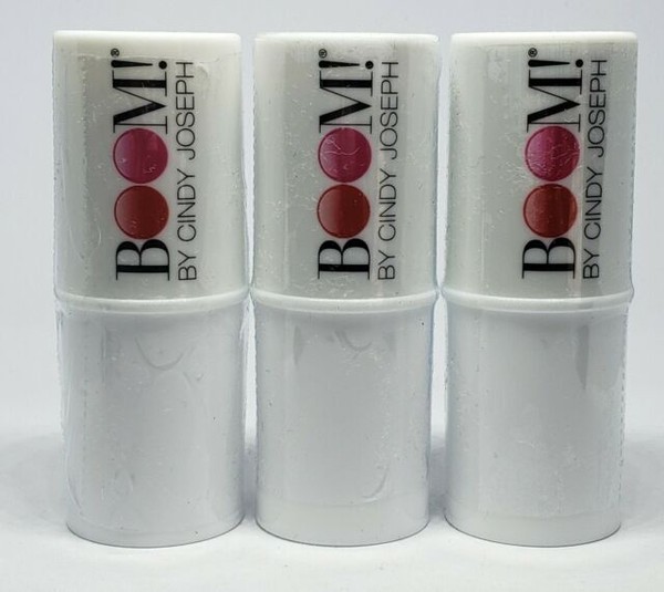 BOOM! by Cindy Joseph Blush Stick/Highlighter Stick & Moisturizer Trio ...