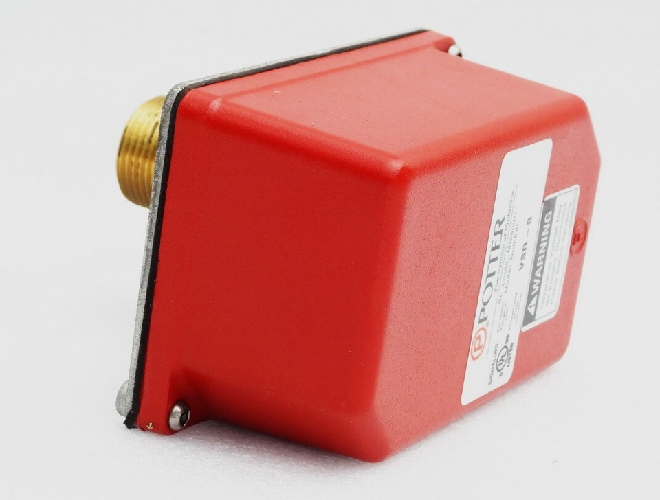 NOS POTTER MODEL VSR-S SERIES WATER FLOW ALARM SWITCH FIRE ALARM ...