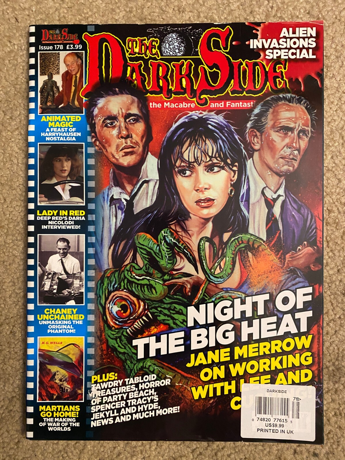 Magazine: The DarkSide: YOU CHOOSE: horror sci-fi rue morgue ...