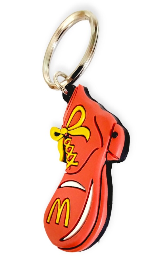 Vintage McDonalds Keychain Ronald McDonald Shoe Golden Arches Logo ...