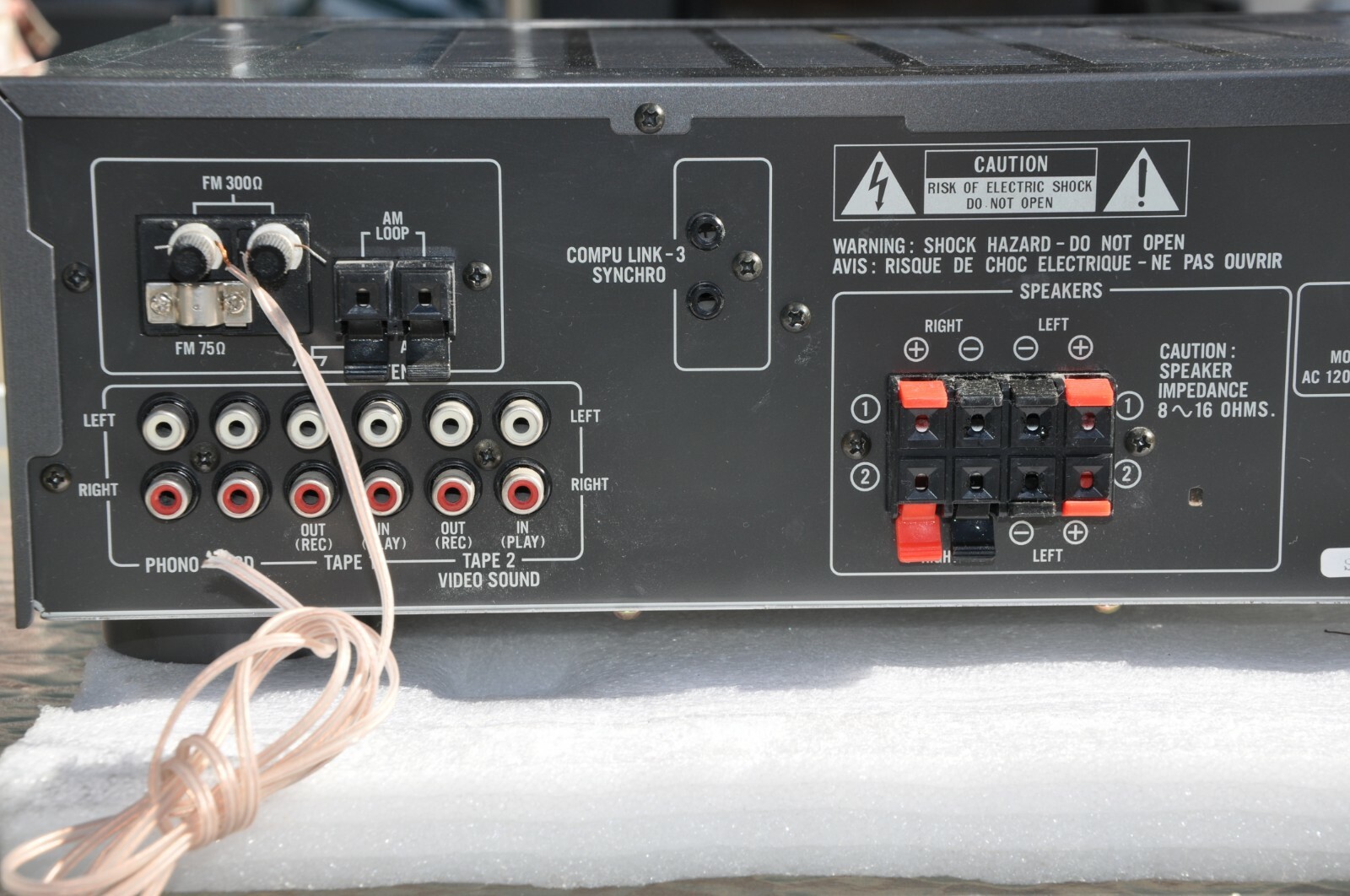 Vintage JVC RX-315TN FM/AM Digital Synthesizer Stereo Receiver No ...