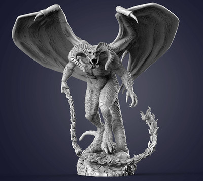 Balgor - LOTR Garage Kit Figure Collectible Statue Handmade Gift | eBay UK