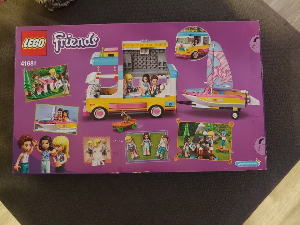 LEGO FRIENDS: Forest Camper Van and Sailboat (41681) 673419342186 | eBay