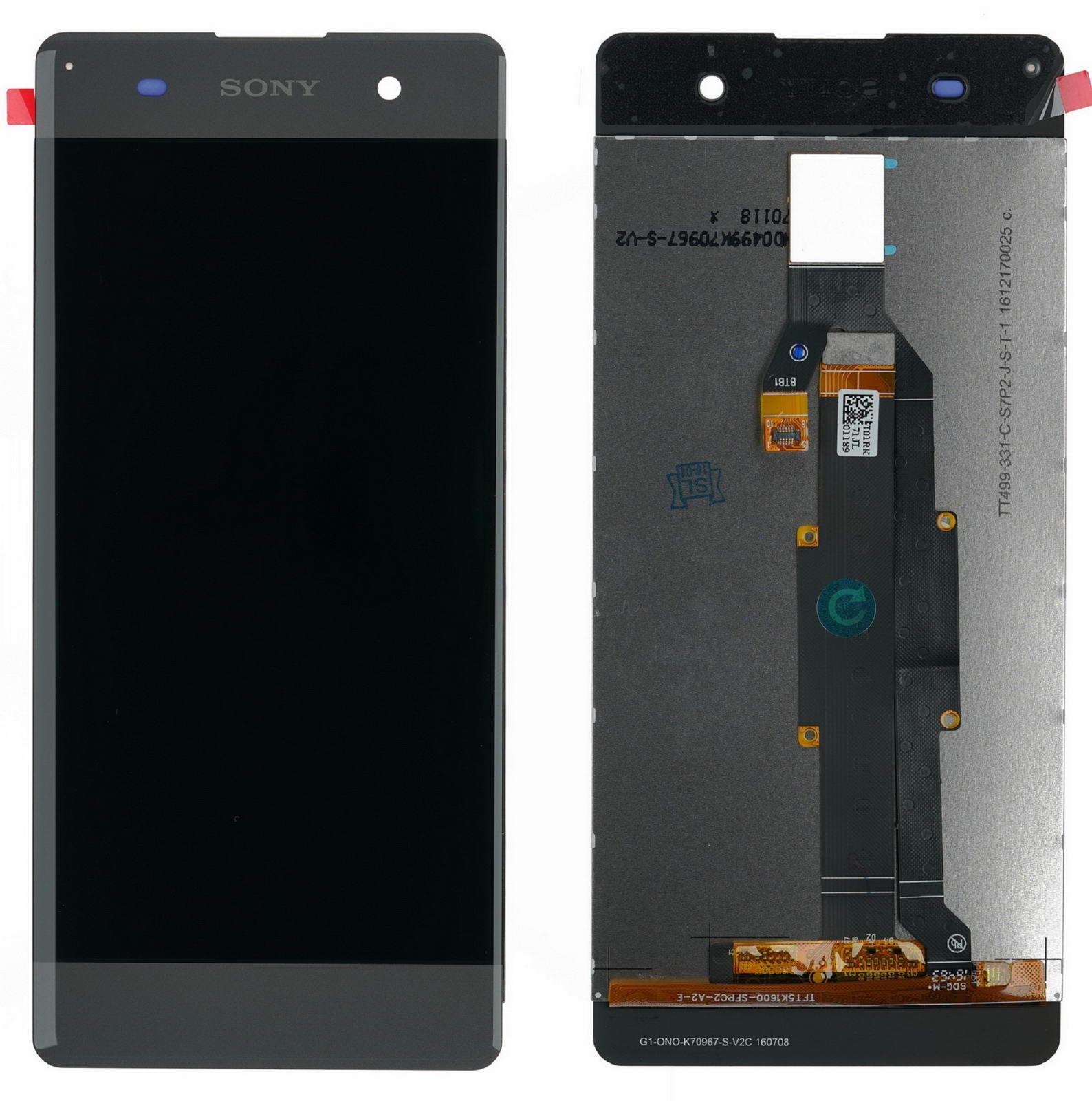 Sony Xperia XA F3111 Display LCD Touchscreen Glas Scheibe Anzeige black ...