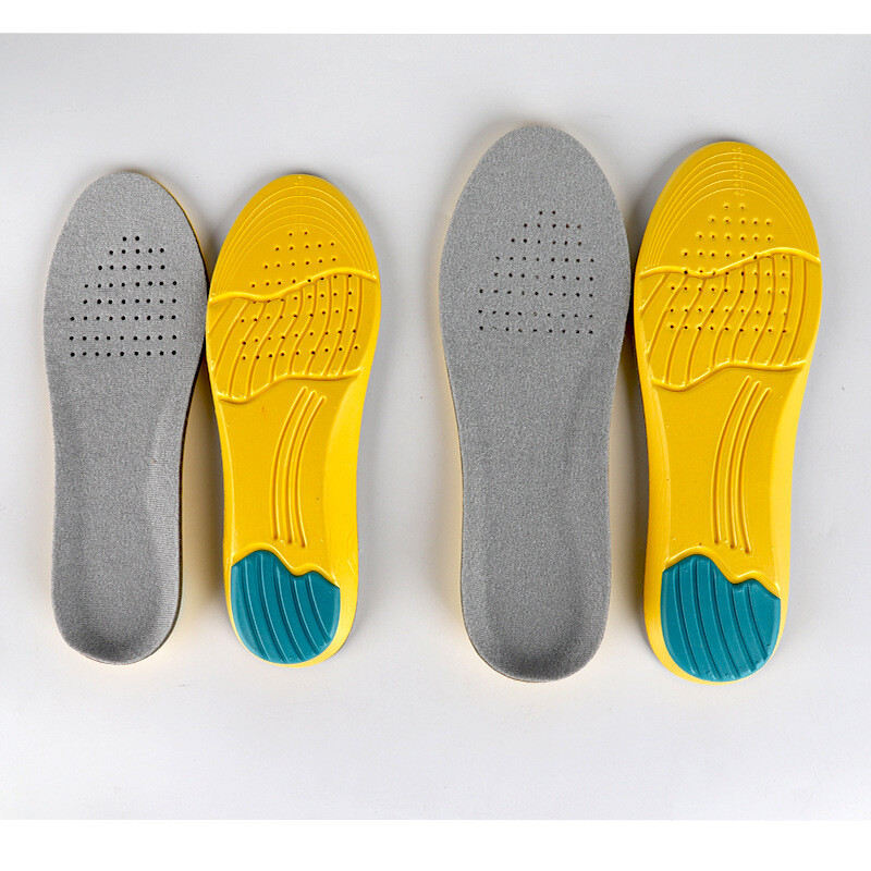 Unisex Memory Foam Orthotic Arch Insert Insoles Shoe Pads Cushion Sport ...