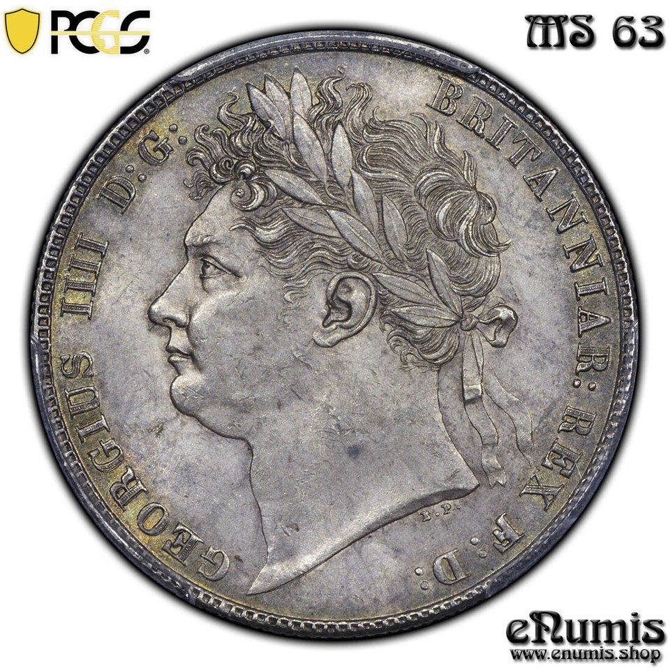 Great Britain, George IV, Halfcrown 1821, PCGS MS 63 | eBay