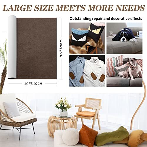 Sofa Fabric Repair Patch Oversized Microfiber Patch self Adhesive ...