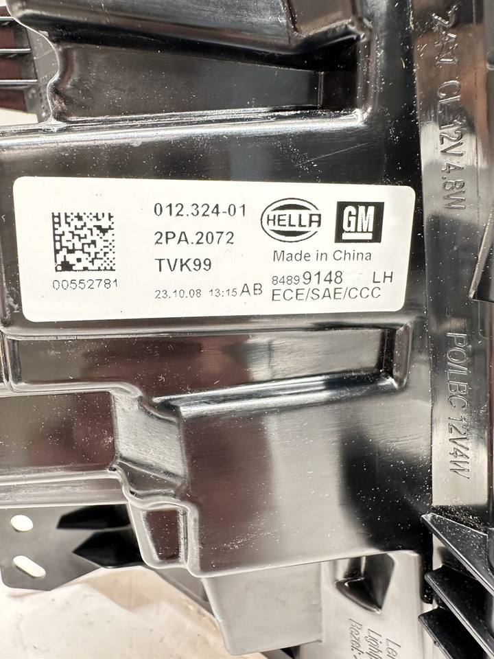 2021-2024 Cadillac XT5 Left Driver Side DRL Running Cornering Light ...